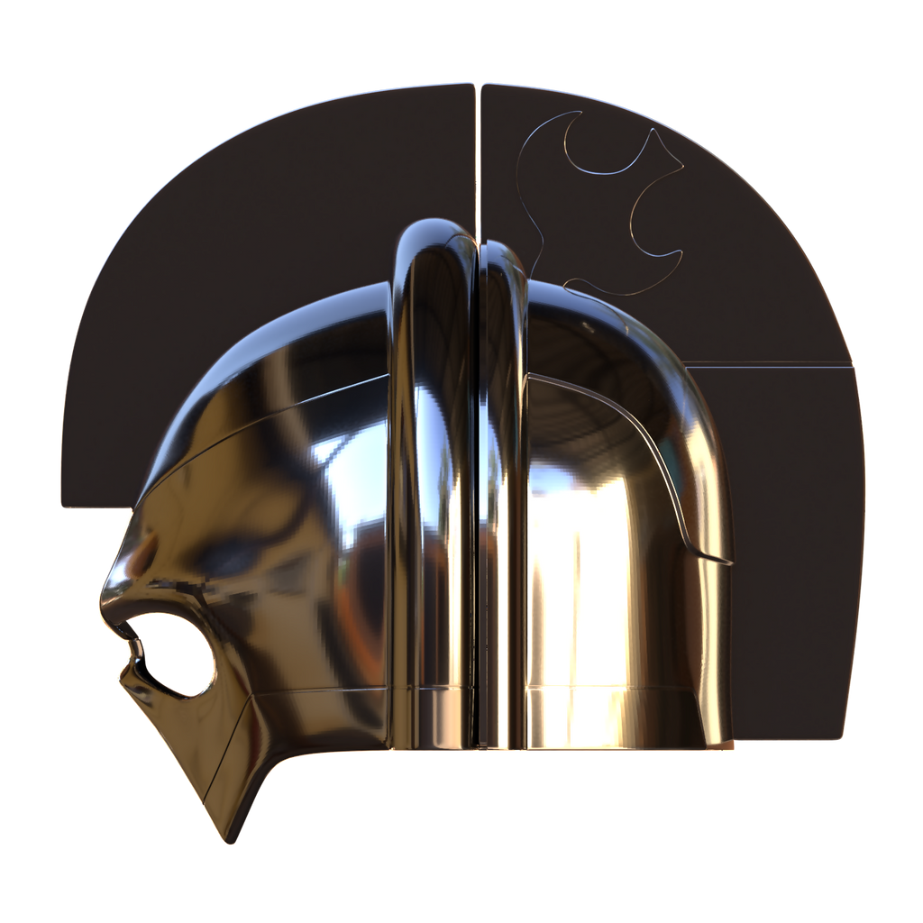 Peacemaker Scabies Helmet - 3D Print Model – Wireframe