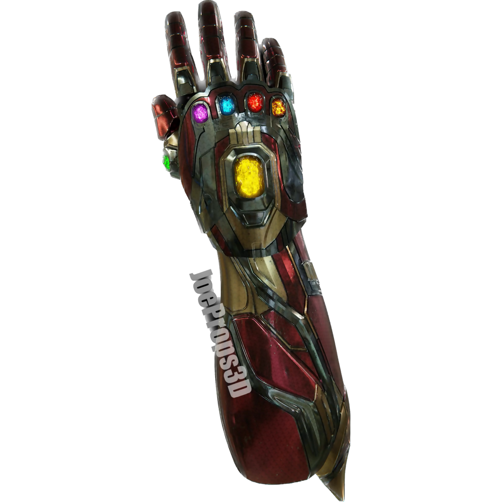 3D Printable Iron Man Nano Gauntlet STL File - JP3D – Wireframe