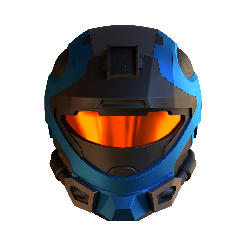 VEK3D Halo Recon Helmet File – Wireframe