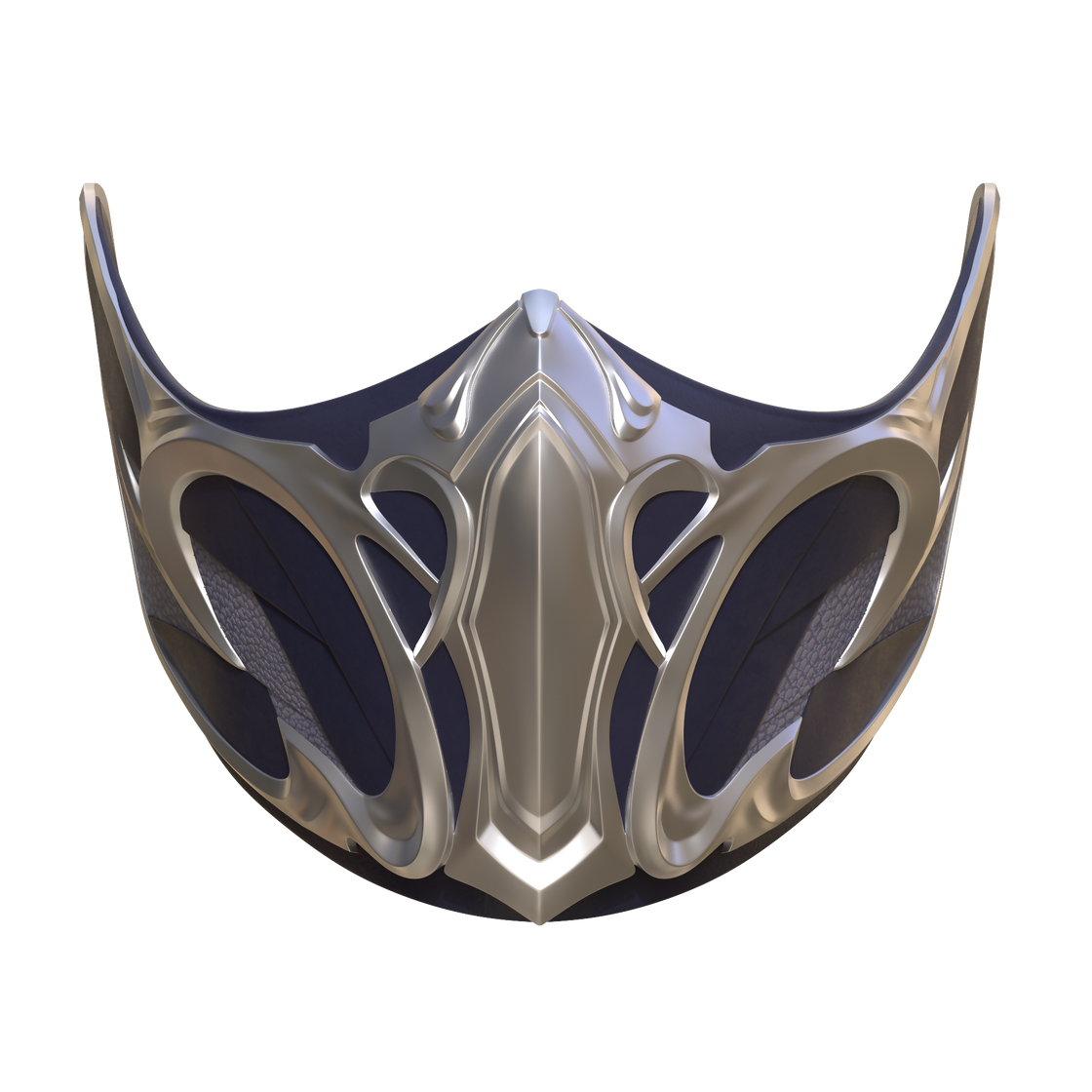 Mortal Kombat 1 Sub-Zero Mask - 3D Print Model – Wireframe