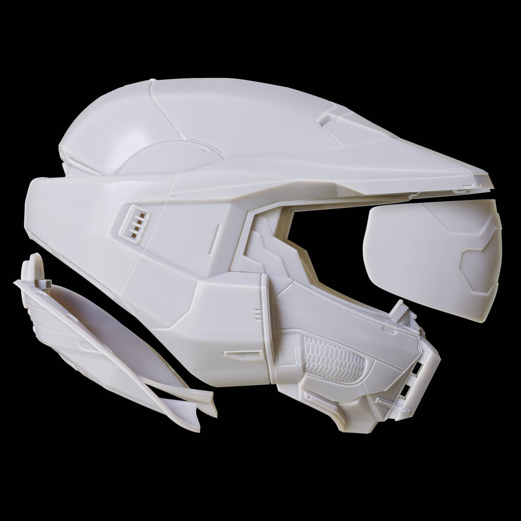 Halo The Series: Master Chief Helmet 3D Print Files – Wireframe