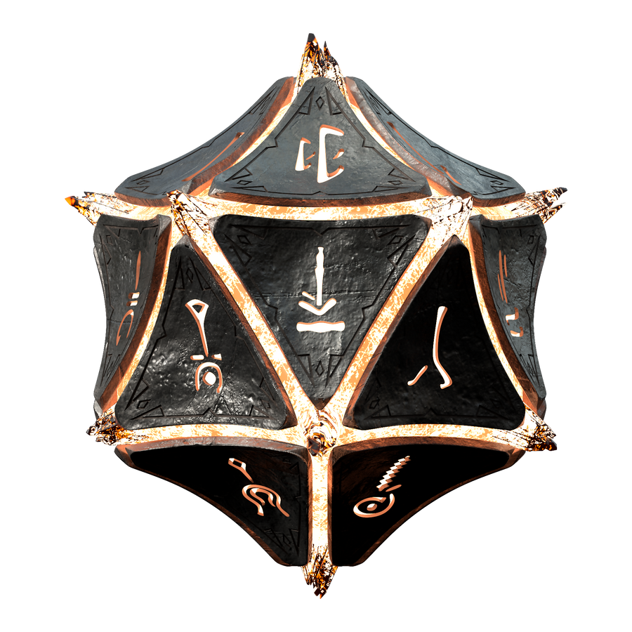 Kaladin's Sylspear - Stormlight Archive 3D Model – Wireframe