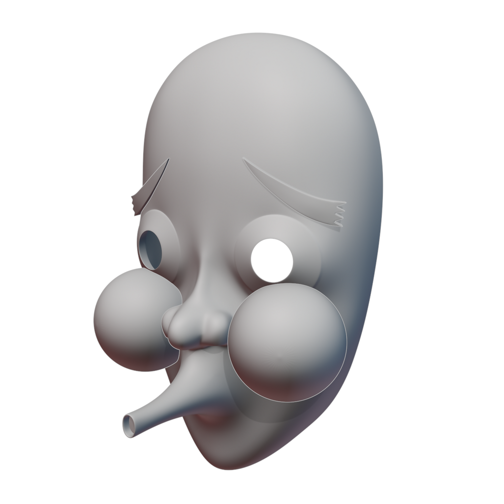 Demon Slayer Haganezuka Mask - 3D Print Model – Wireframe