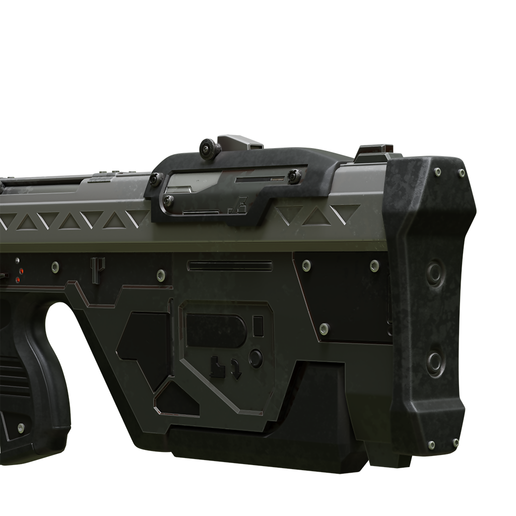Halo Reach DMR 3D Print Files – Wireframe